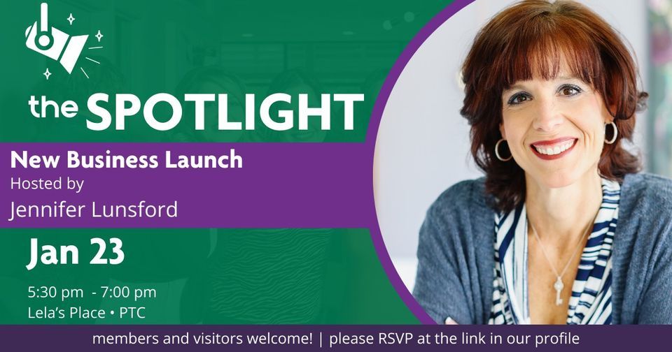 The Spotlight - New Business Launch with Jennifer Lunsford, Lela's ...