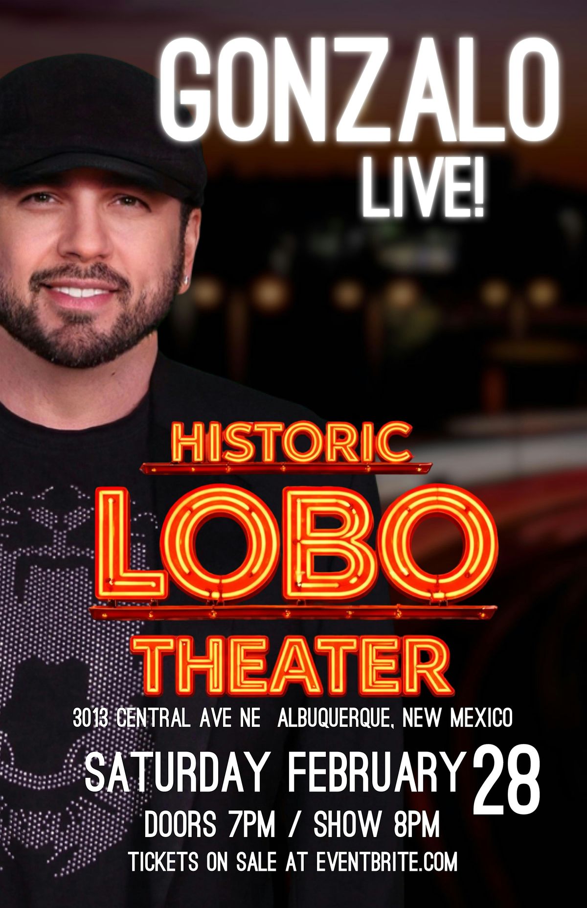 Gonzalo Live at The Lobo Theater, Historic Lobo Theater & Event Center ...