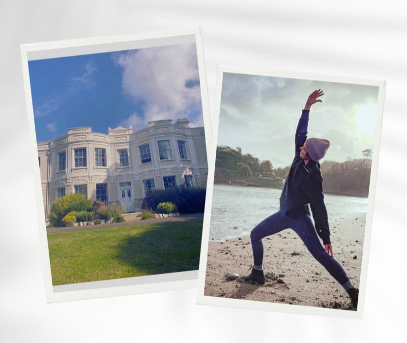Yoga at Bitton house , Bitton House, Newton Abbot, 4 January 2024 ...