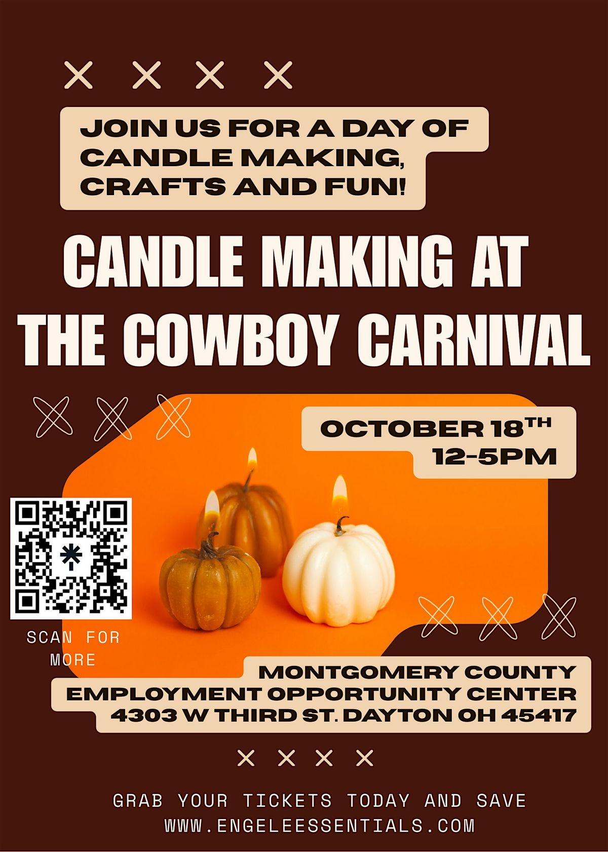 Candle Making at the Cowboy Carnival Harvest Festival, Montgomery ...