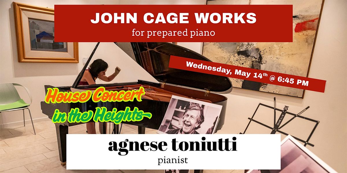Italian pianist in Houston to play John Cage program on prepared piano ...