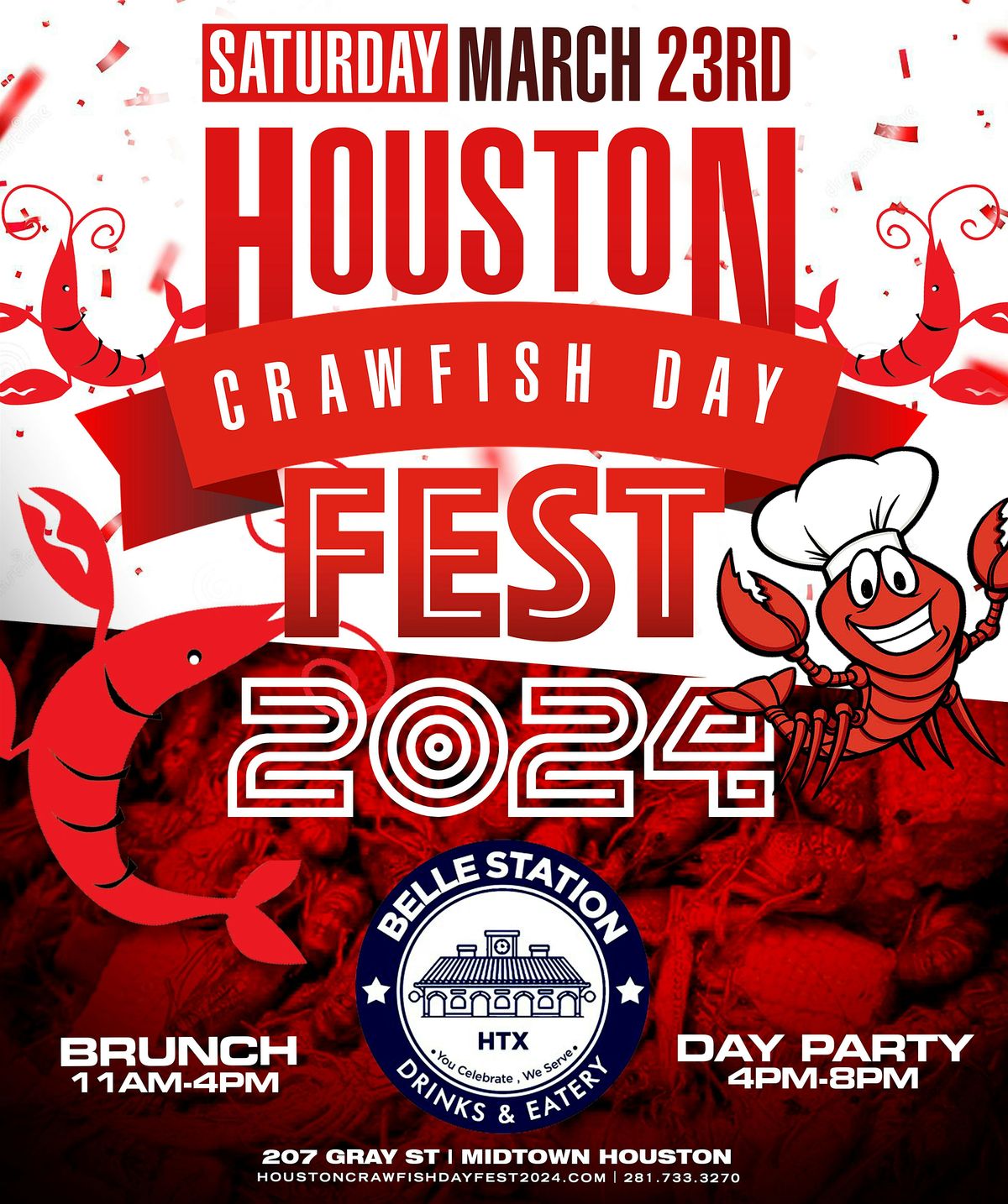 Houston Crawfish Day Fest 2025, 15 March 2025 | AllEvents