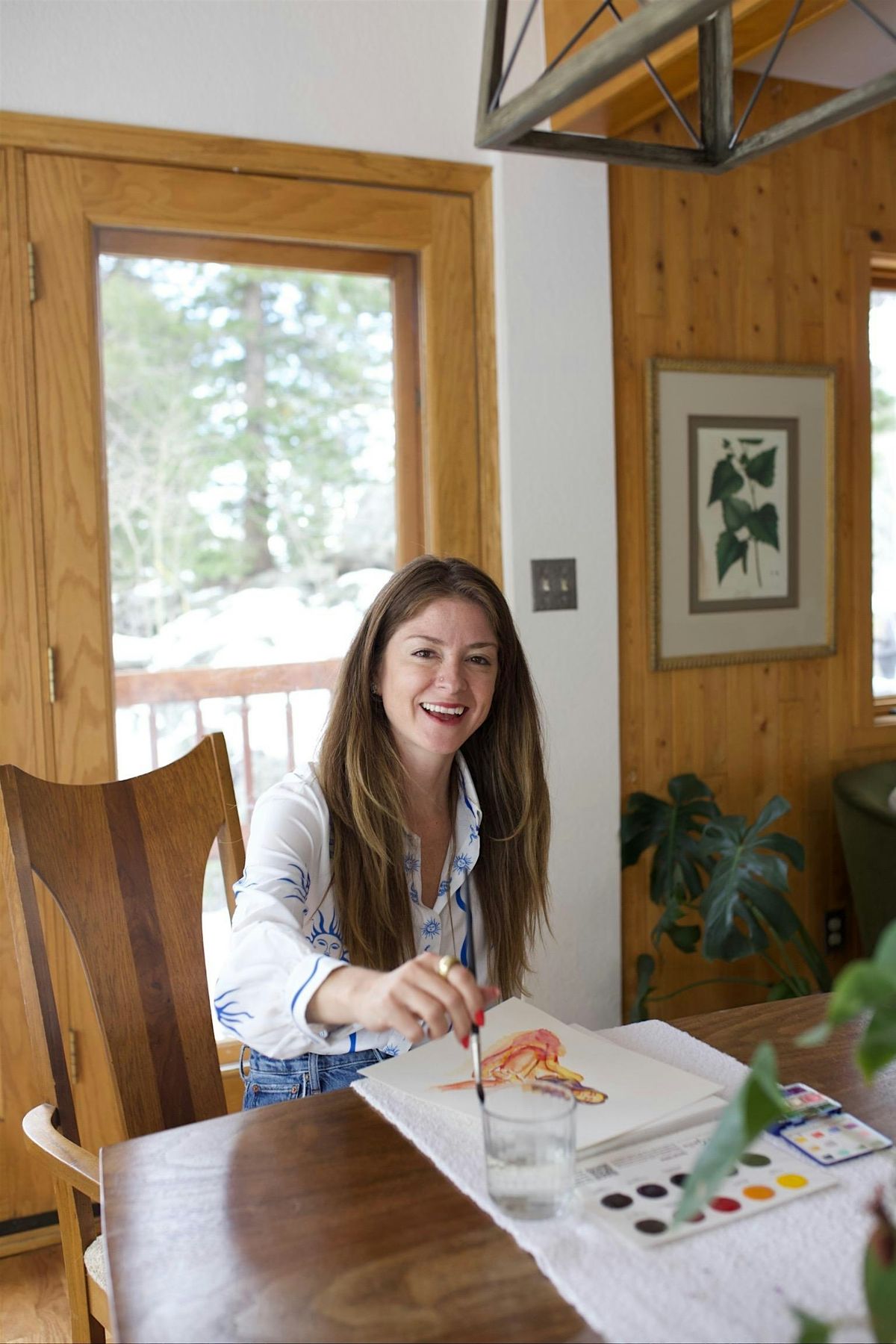 Autumnal Floral + Mindfulness Watercolor Painting with Kimothy Joy ...