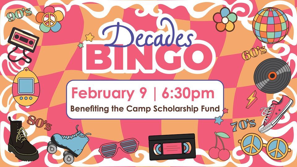 Decades Bingo: A Camp Scholarship Fundraiser, Pathway Church, Burleson ...