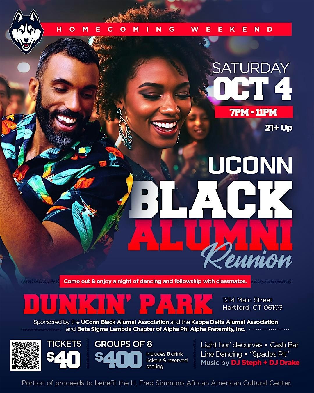 2025 UConn Black Alumni Reunion Dance - Homecoming Weekend, Dunkin ...