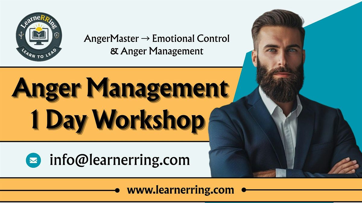 Anger Management 1-Day Workshop | Spokane Valley, WA, For venue details ...