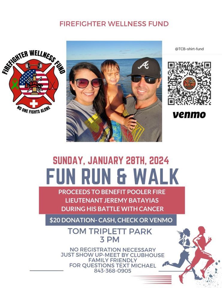 Fun Run/Walk Fundraiser, Tom Triplett Community Park, Pooler, January ...