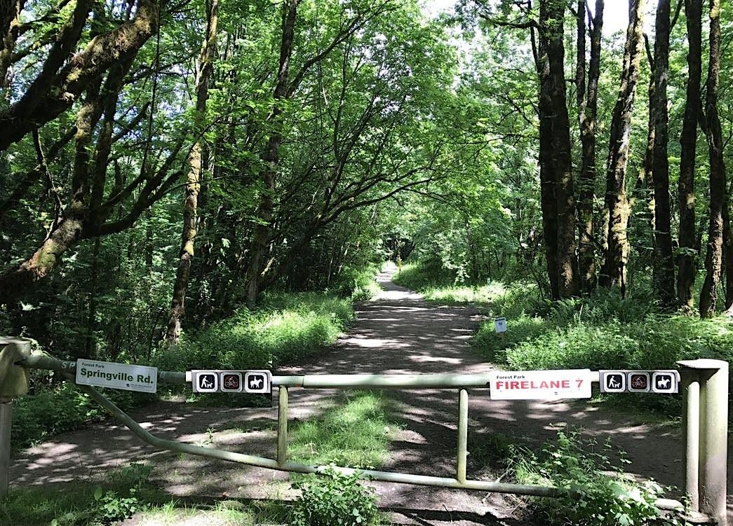 This years final ICF Oregon Walk & Talk, 10903 NW Old Springville Rd ...