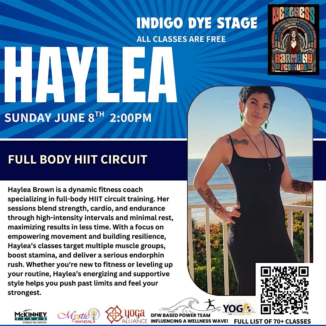 FREE CLASS: Full body HIIT circuit with Haylea, The McKinney Cotton ...