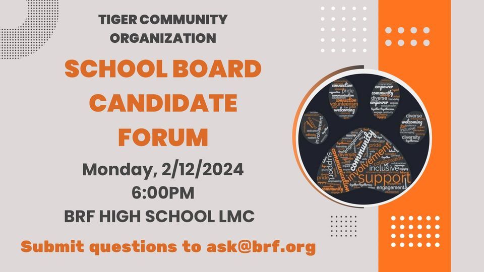 TCO School Board Candidate Forum, Black River Falls High School, 12 ...