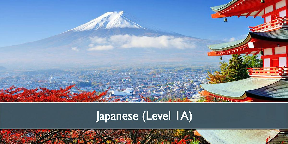 Japanese Level 1(A) - January 2025, PFC/03/012: Peter Froggatt Centre ...