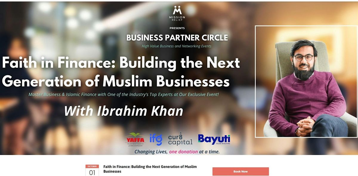 Faith in Finance: Building the Next Generation of Muslim Businesses ...