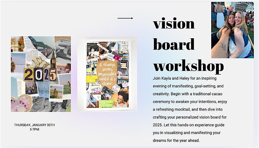 2025 Vision Board Workshop, Yorkies VB, Virginia Beach, 29 January 2025 ...