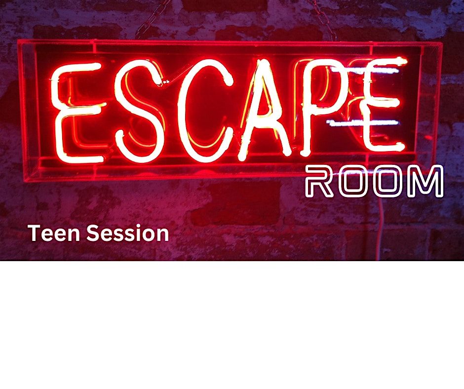 Middle School Escape Room (Grades 6-8), Burnham Memorial Library ...