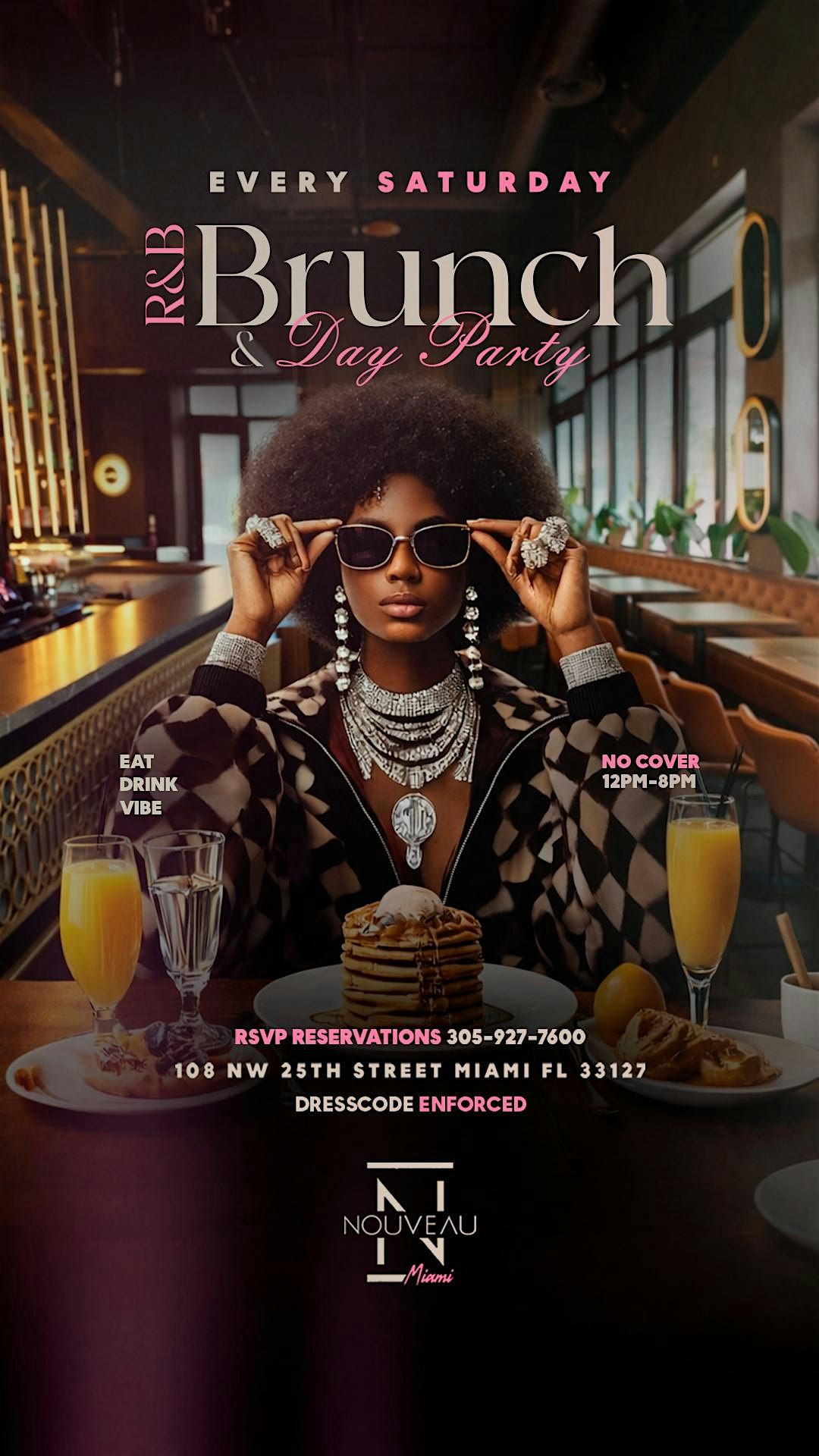 R&B BRUNCH + DAY PARTY, Nouveau Miami, 31 January to 4 July | AllEvents