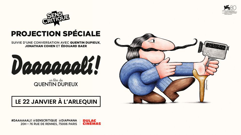 DAAAAAALÍ ! Avant-Première en présence de Quentin Dupieux, Édouard Baer ...