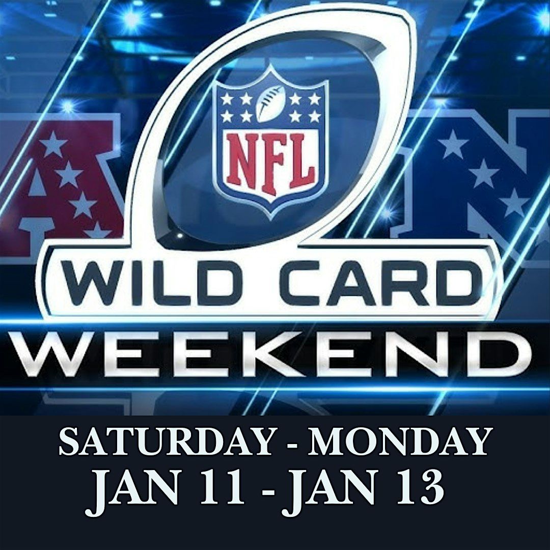 NFL Wild Card Weekend at Chako’s Social - WATCH LIVE ON 15-FT SCREENS ...