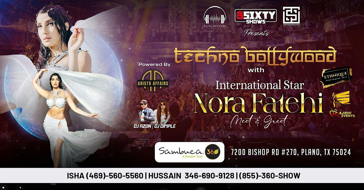 Bollywood Night With International Star Nora Fatehi With Ethnique Dance
