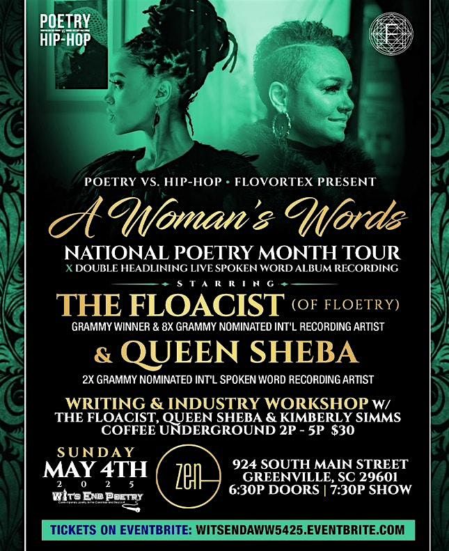 Floacist Writing & Industry Workshop with Queen Sheba & Kimberly Simms ...
