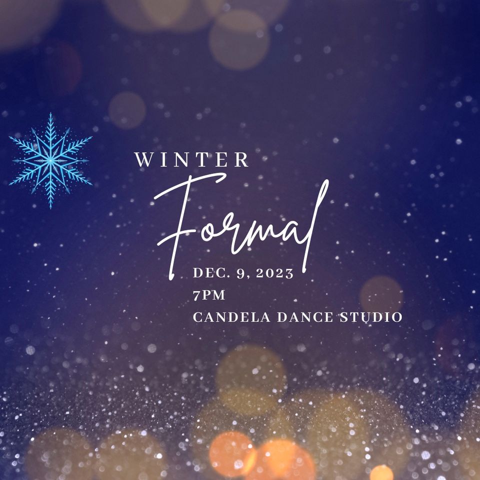 Winter Formal, Candela Dance Studio, Grants Pass, 9 December 2023 ...