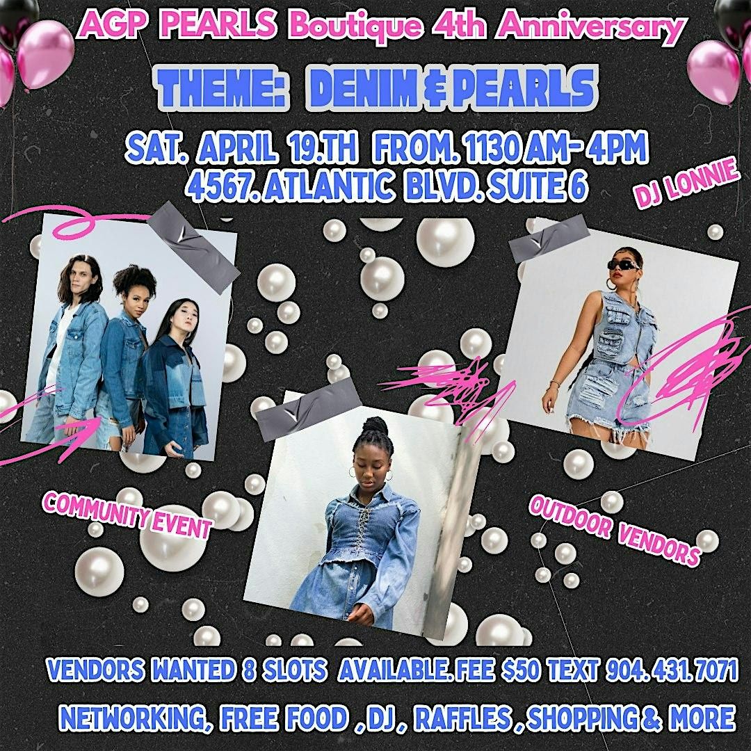 AGP Pearls 4th Year Anniversary Celebration, 4567 Atlantic Blvd suite 6 ...