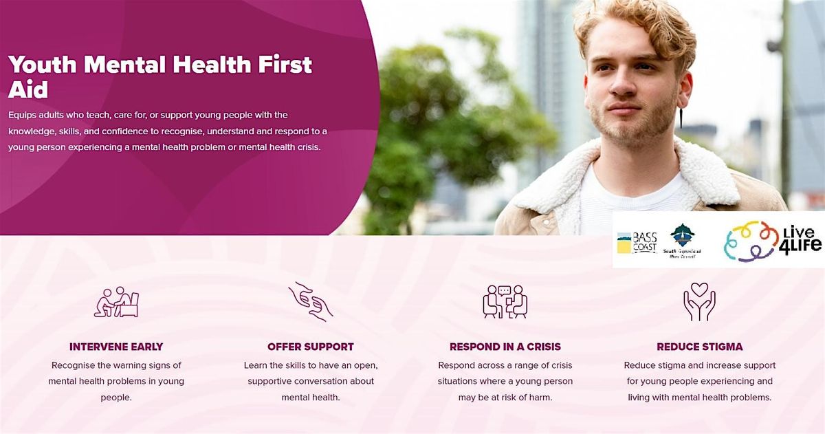 Live4Life Youth Mental Health First Aid (MHFA) 2-Day Course, Korumburra ...
