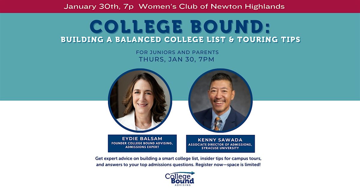 College Bound: Building a Balanced College List and Touring Tips ...