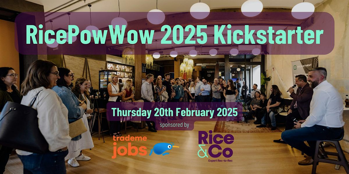 RicePowWow - 2025 Kickstarter, Generator Stanbeth + Excelsior House ...