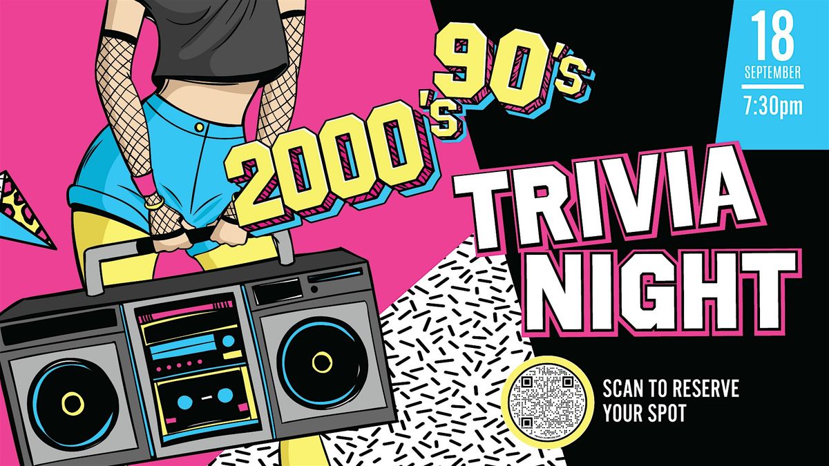 Throwback 90s and 2000s Trivia Night in Downtown Tampa, Top Shelf ...