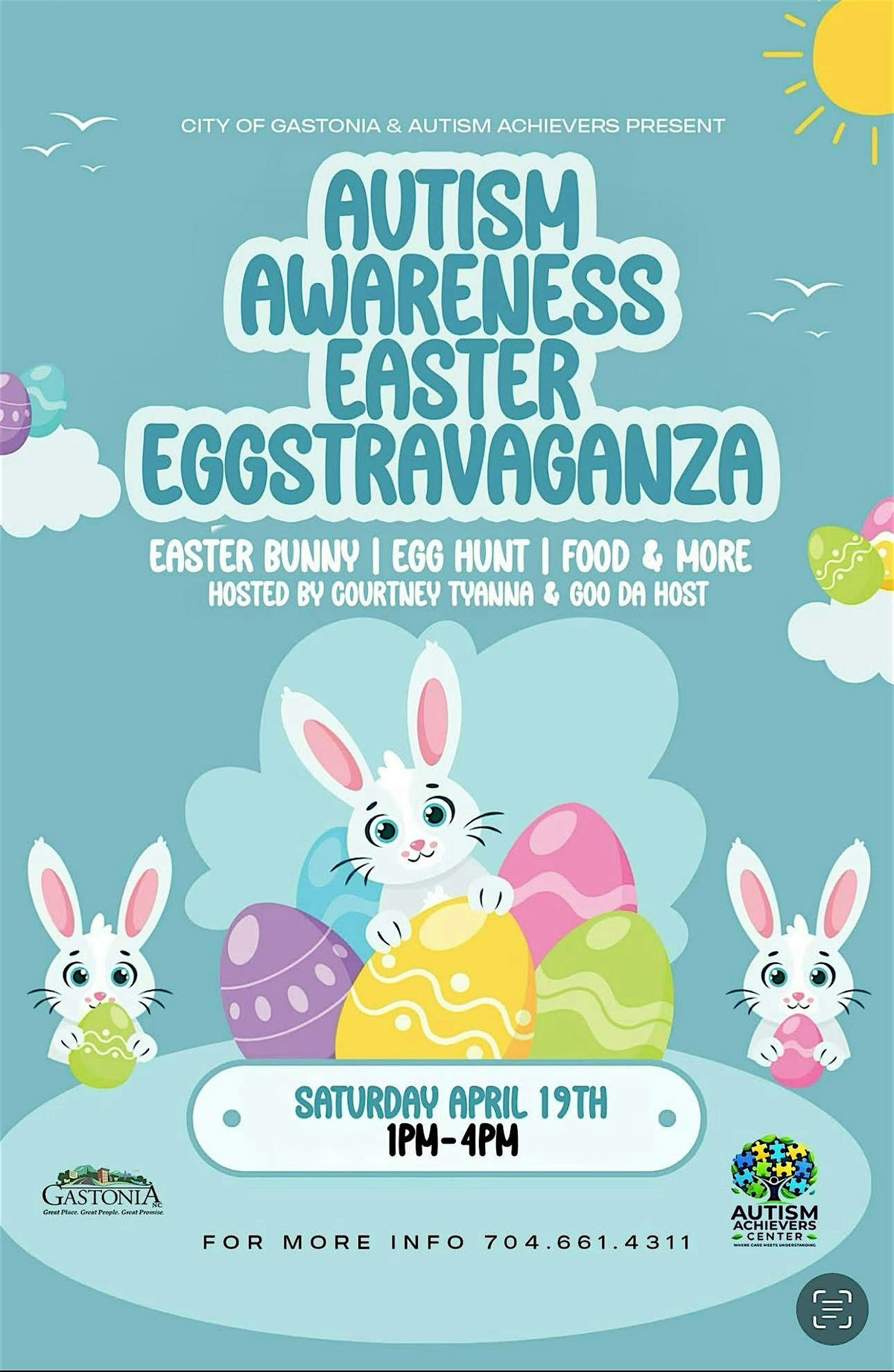 Autism Awareness Easter Eggstravaganza, Erwin Center, Gastonia, 19 ...