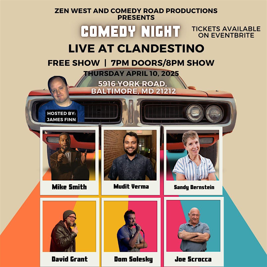 Comedy Night Inside The Clandestino Speakeasy at Zen West, Zen West ...