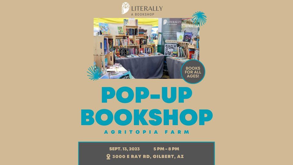 Pop-Up Bookshop, Agritopia Farm Store, Gilbert, 13 September 2023 ...