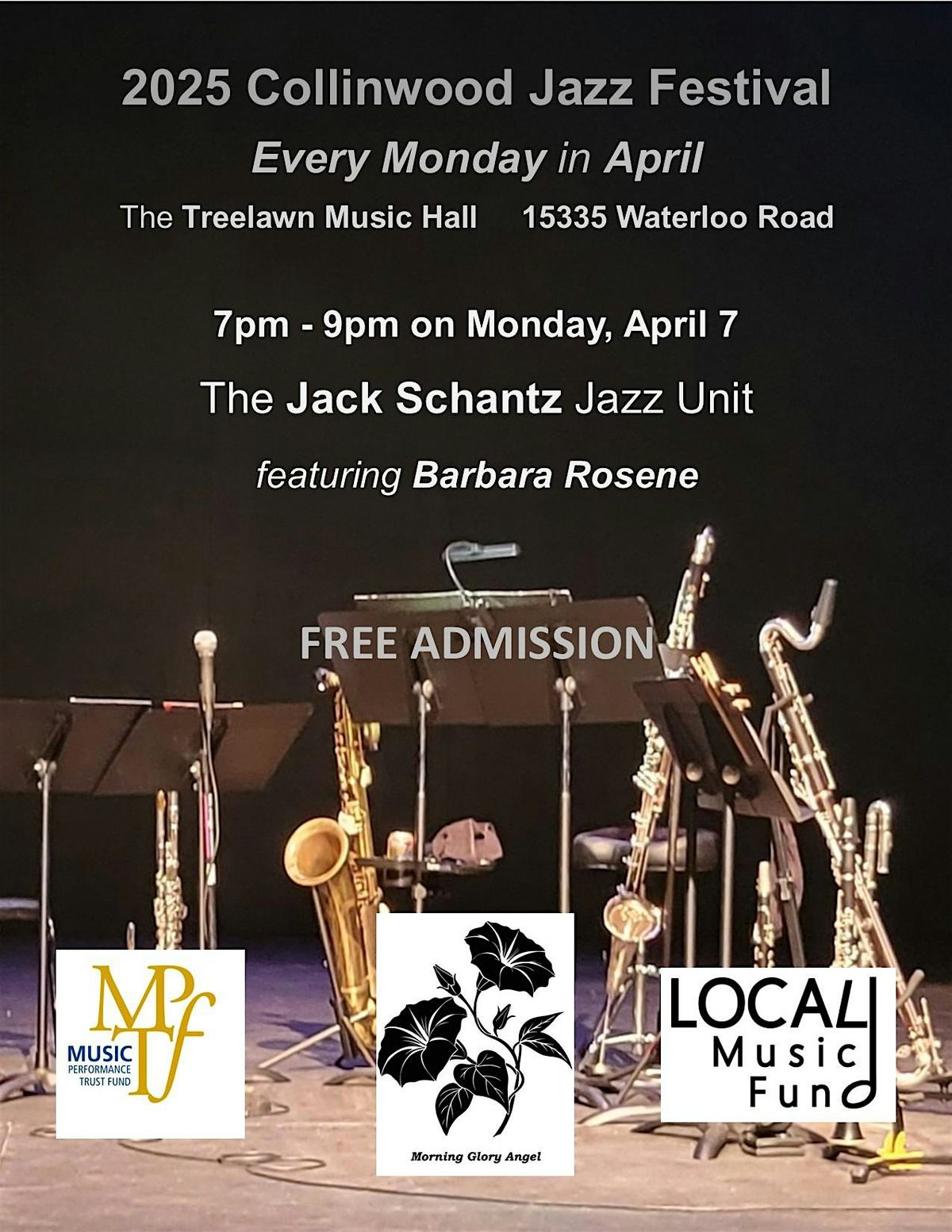 The Jack Schantz Jazz Unit featuring Barbara Rosene, The Treelawn ...