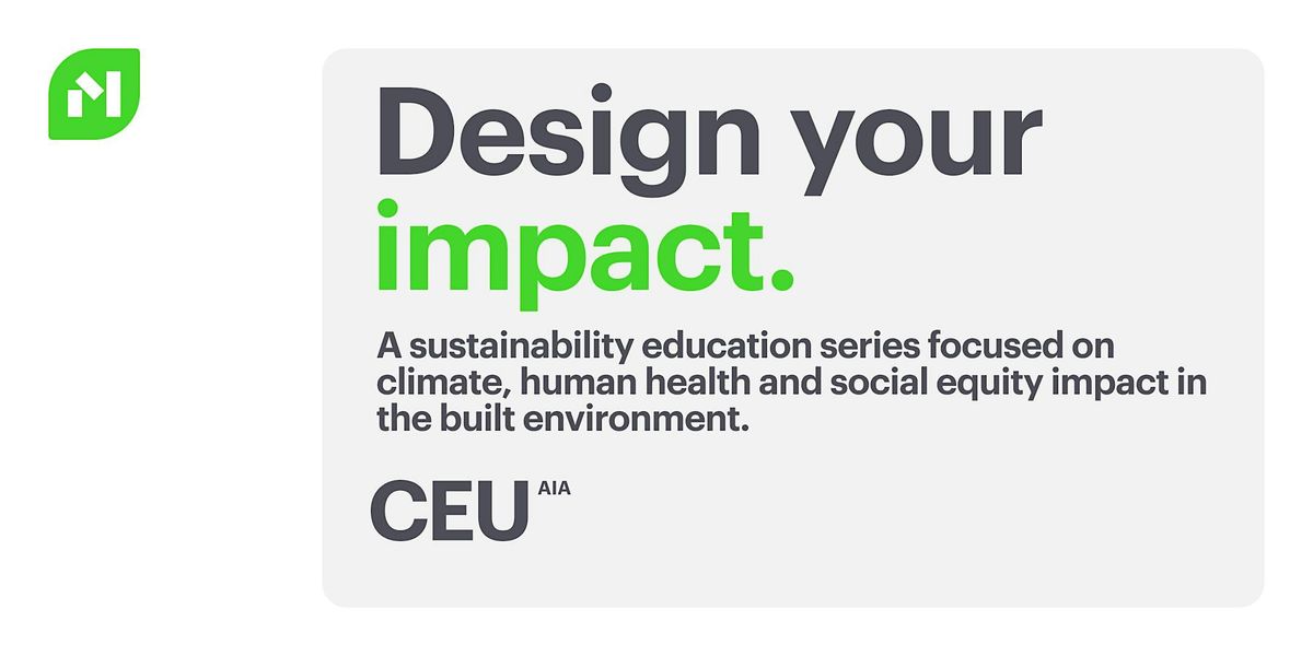 Hey Philly! Lets talk AIA Materials Pledge & a Common Materials ...