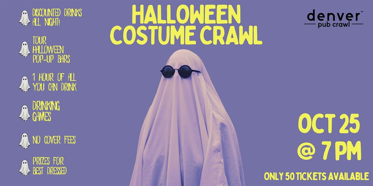 Halloween Costume Bar Crawl, Tony Tenderonis, Denver, 11 October 2025 ...