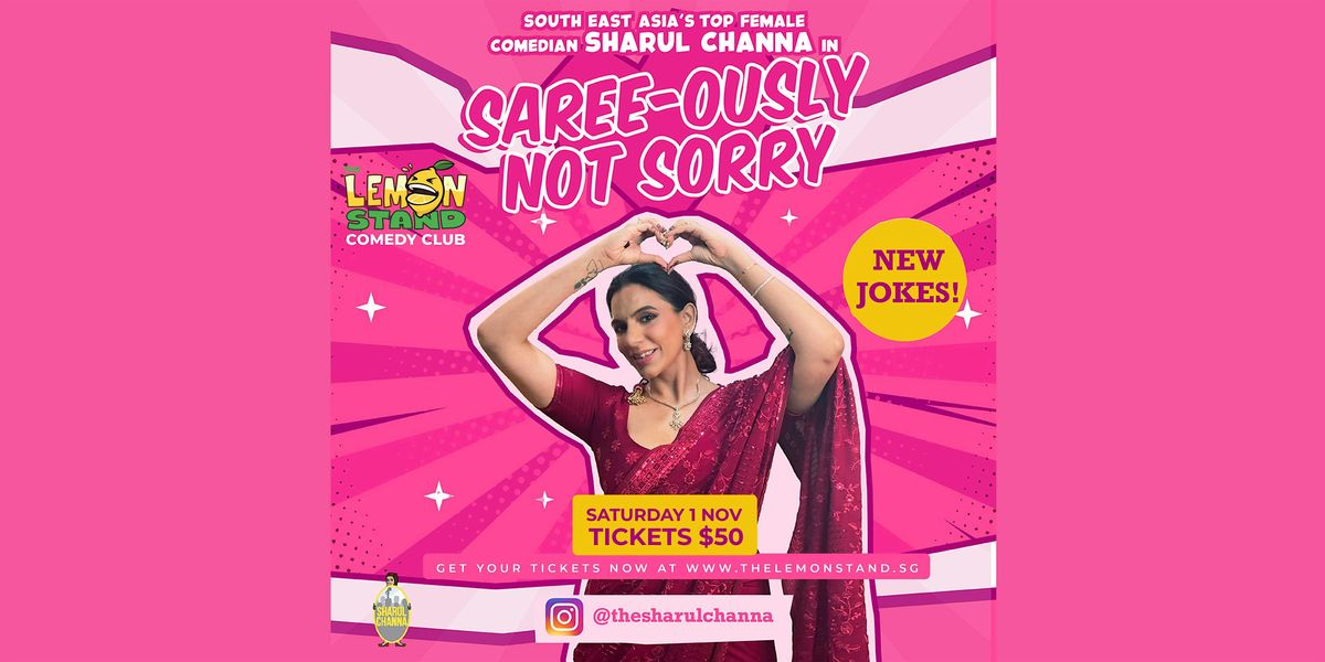 Comedy Special | Sharul Channa | Nov 1st 2025 @ The Lemon Stand Comedy ...