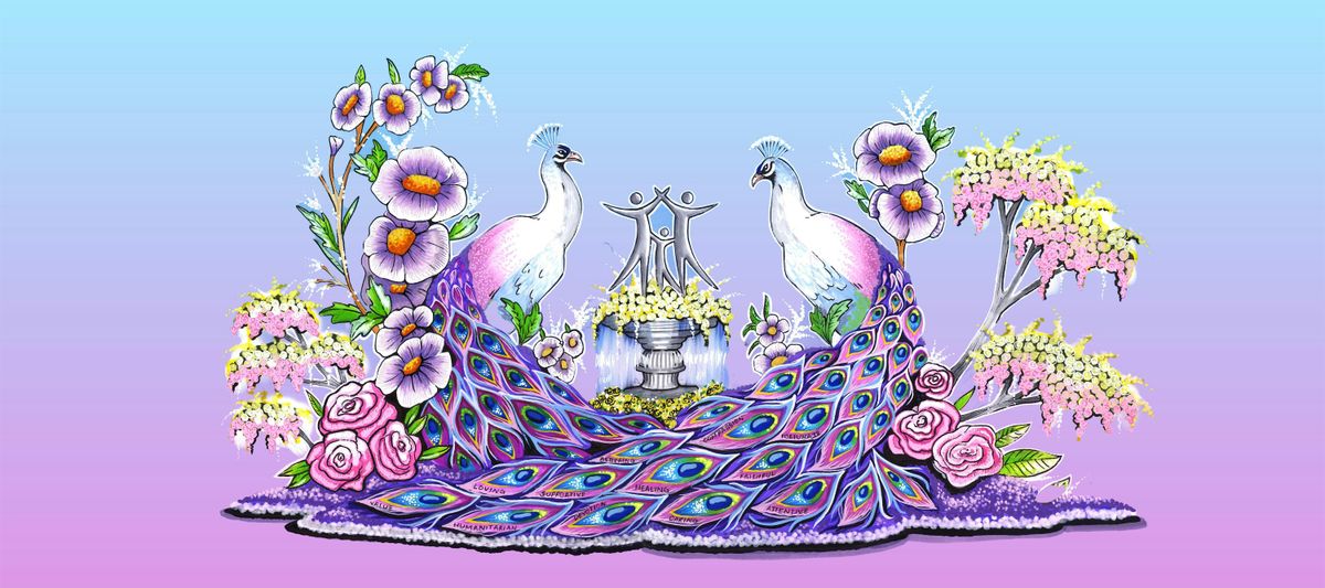 City of Hope - 2025 Rose Parade Float Decorating, Phoenix Decorating Co ...