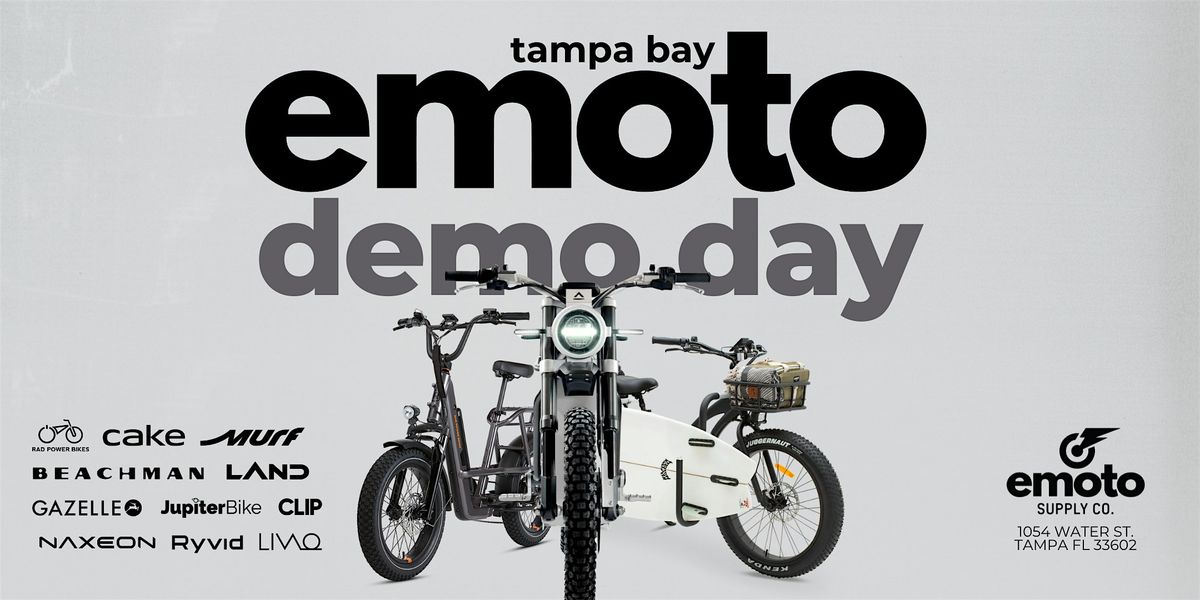 EMOTO Demo Day - Tampa Bay: Experience the Future of Electric ...