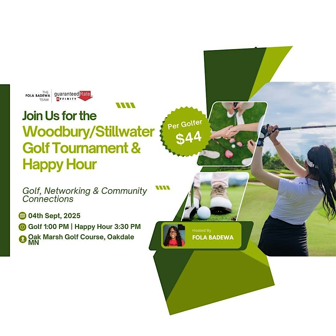 Woodbury/Stillwater Golf Tournament & Happy Hour, Oak Marsh Golf Course ...