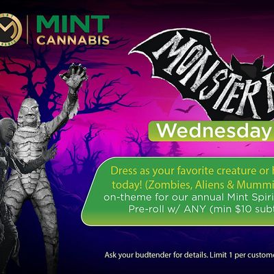 Monster Mash at Mint Cannabis - Spirit Week Spooktacular, 1211 N 75th ...
