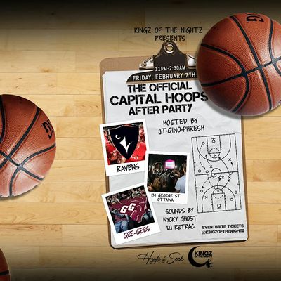 THE OFFICIAL CAPITAL HOOPS AFTER PARTY, Hyde & Seek, Ottawa, 7 February ...