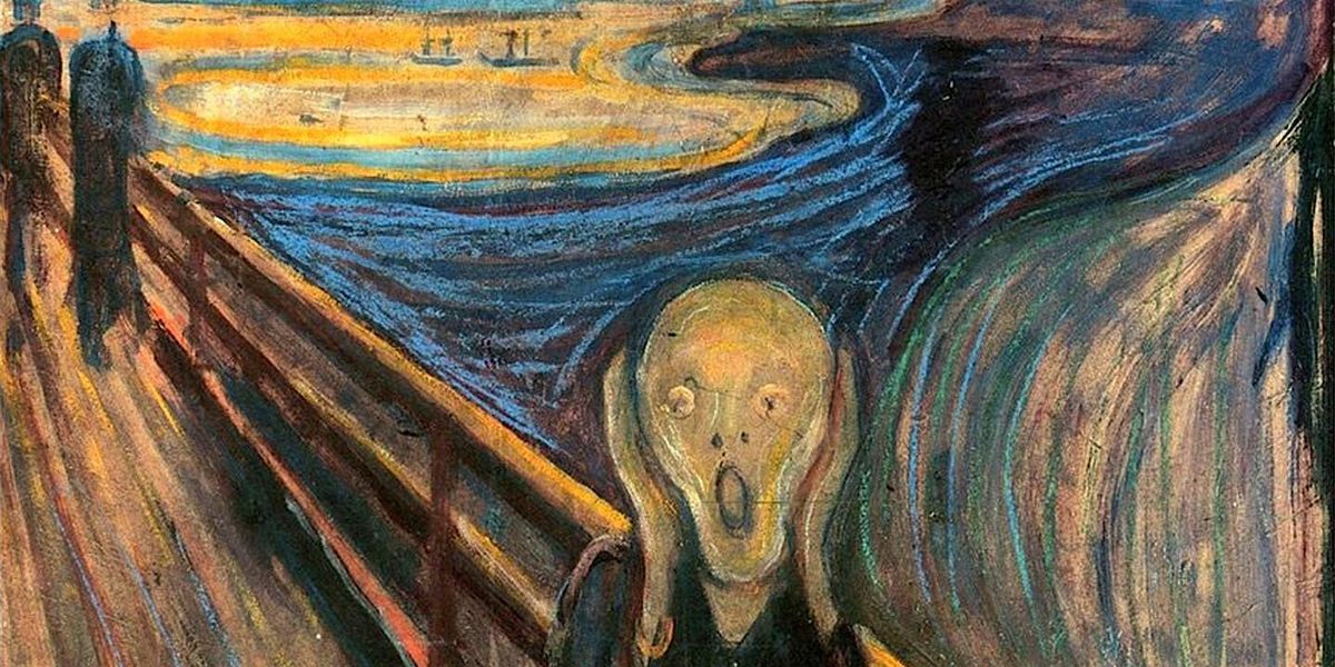 Paint Edvard Munchs The Scream, Leeds, DoubleTree Hilton Leeds, 1 ...