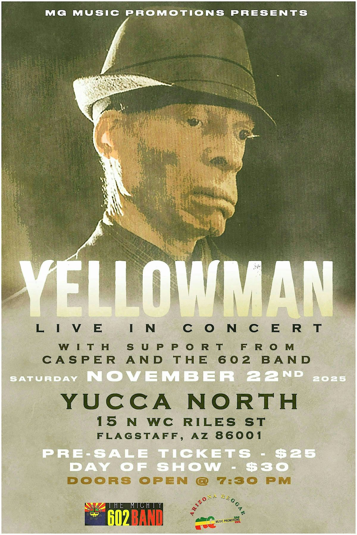 Yellowman Live form Kingston Jamaica with DJ Jahmar & Haangana, 15 N WC ...