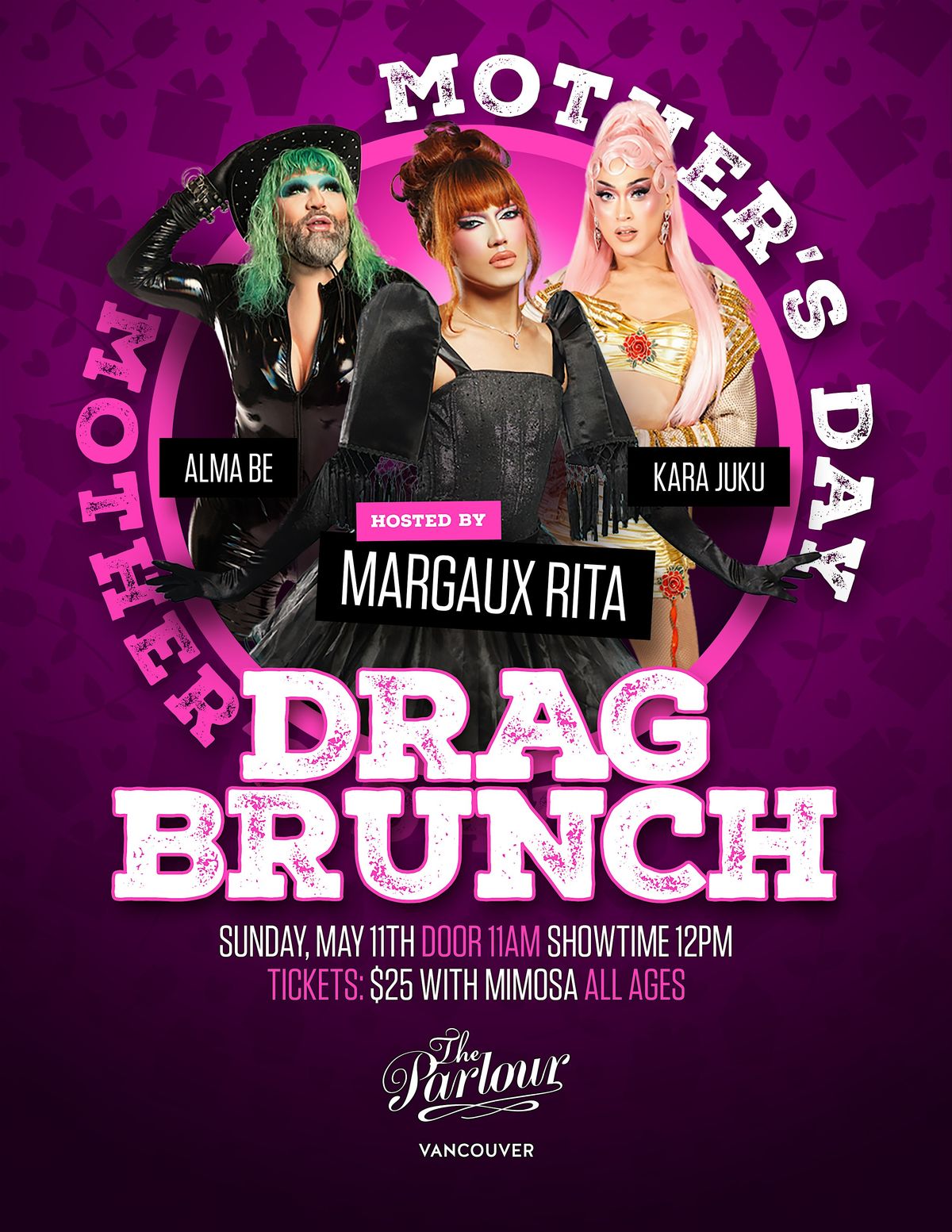 Mothers Day Drag Brunch, The Parlour, Vancouver, 11 May 2025 | AllEvents