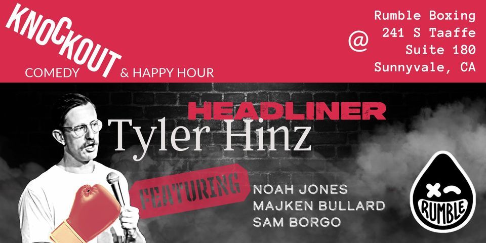Knockout Comedy & Happy Hour, Rumble Boxing (Sunnyvale), January 19 ...