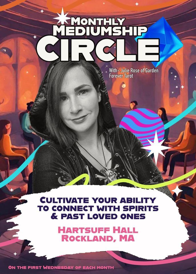 Monthly Mediumship Circle with Julie, Rockland, Massachusetts, 3 April 2024 | AllEvents