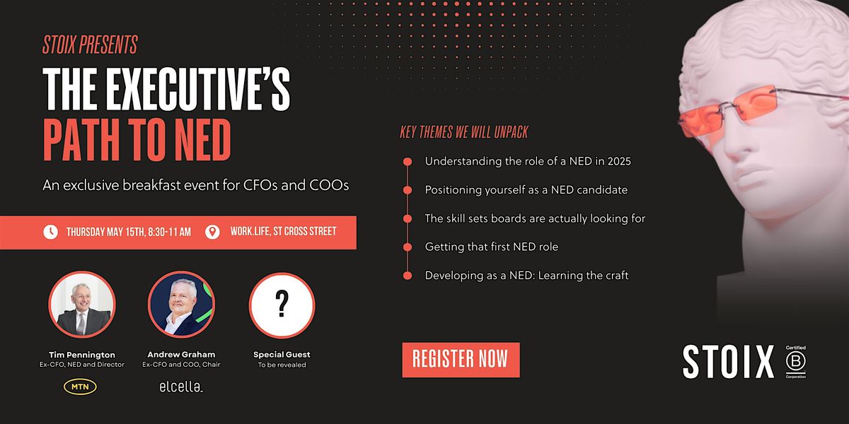 The Executive’s Path to NED – Things to Do in London | AllEvents