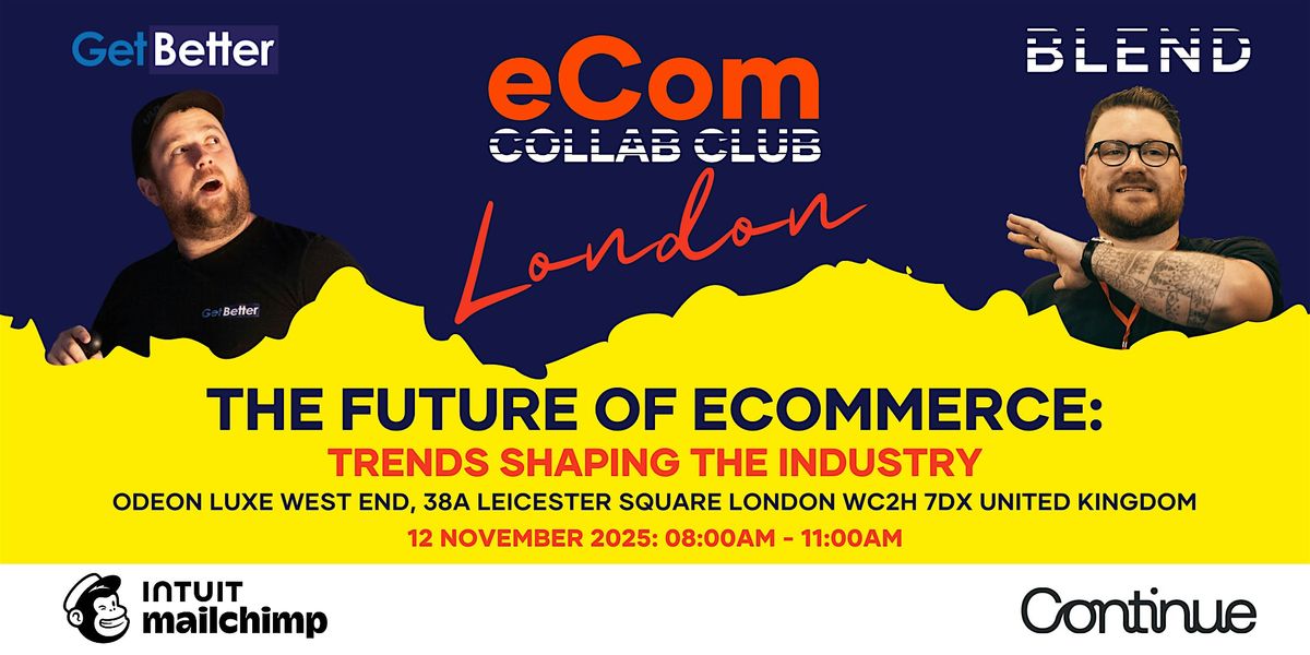 eCom Collab Club™️ (London) 12 November 2025, ODEON Luxe West End, London, 12 November 2025 ...