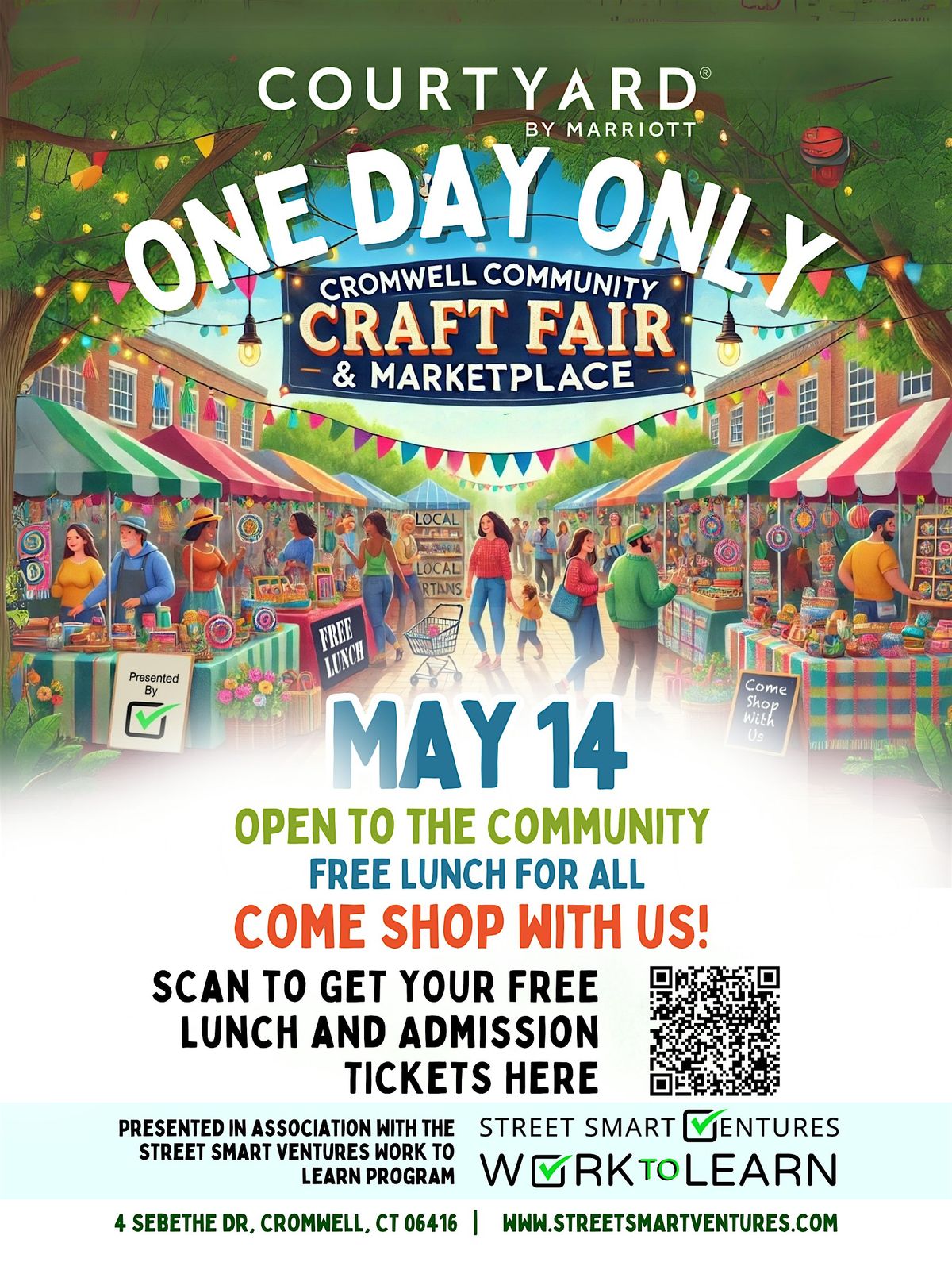 Cromwell Craft Fair & Marketplace: FREE Entry & Lunch! Open to ...