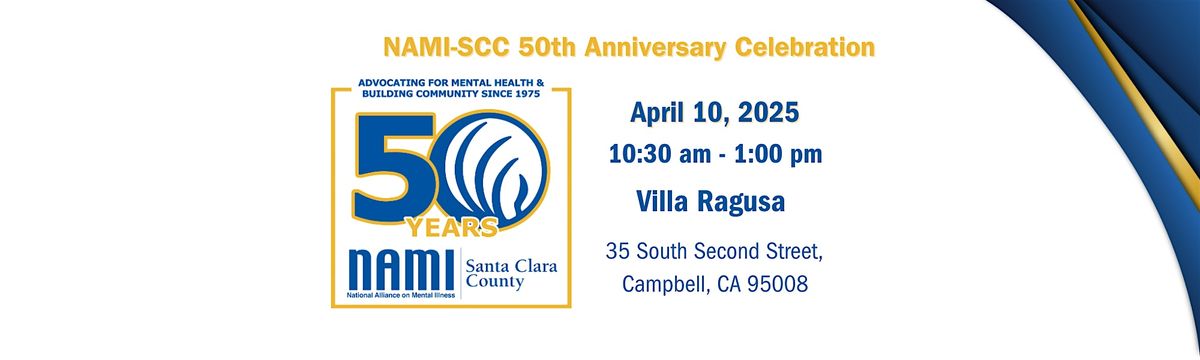NAMI-SCCs 50th Anniversary Celebration, Villa Ragusa, Campbell, 10 ...
